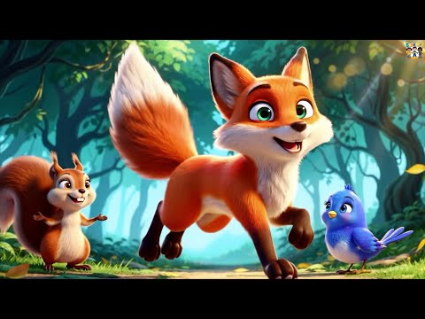 🦊🌳 Tilki Tilki Hopluyor Çocuk Eğlencesi! Ormanda Koşuşturma! 😄
