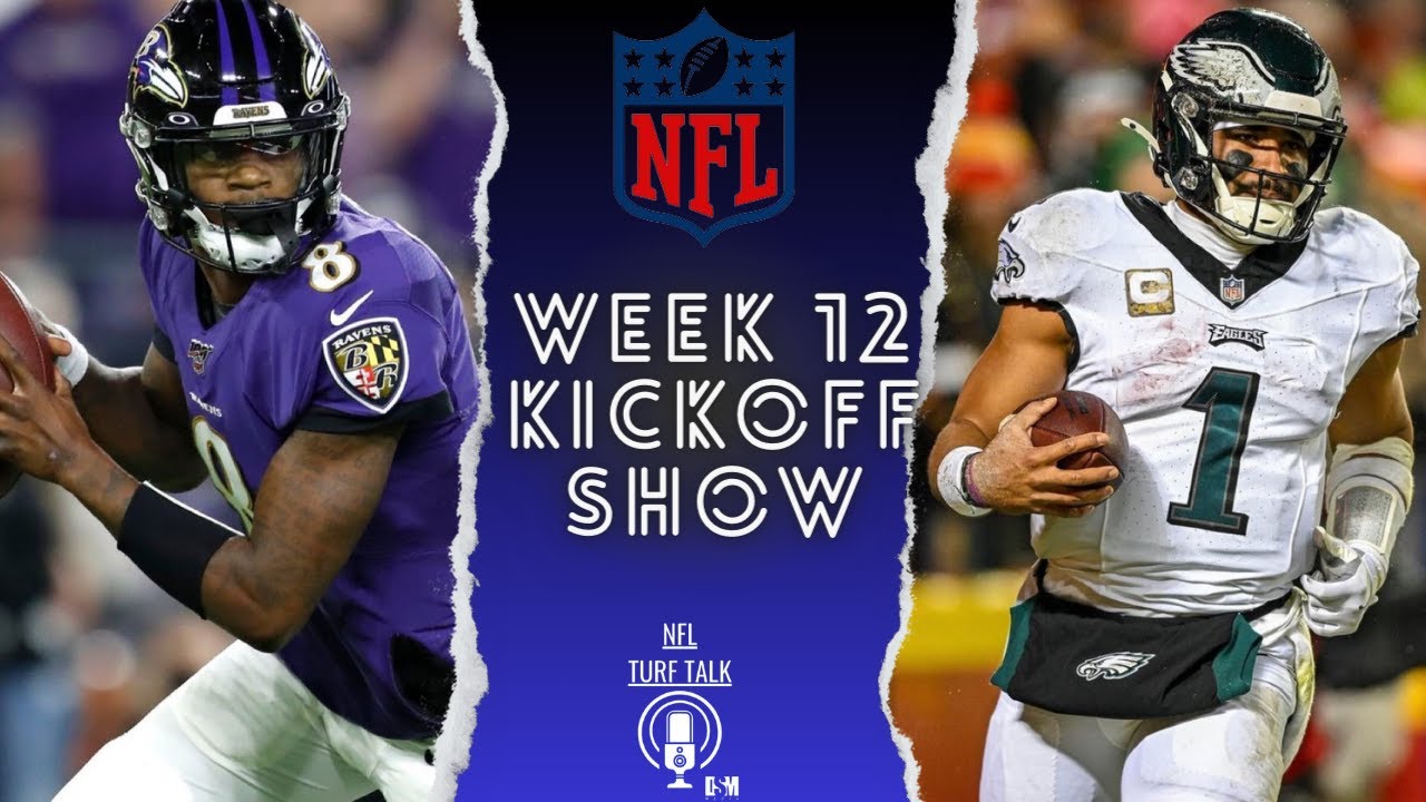 NFL WEEK 12 KICKOFF SHOW! - YouTube