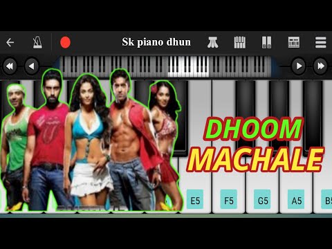 Dhoom Machale | Piano Tutorial | Perfect Piano | Easy Tune |