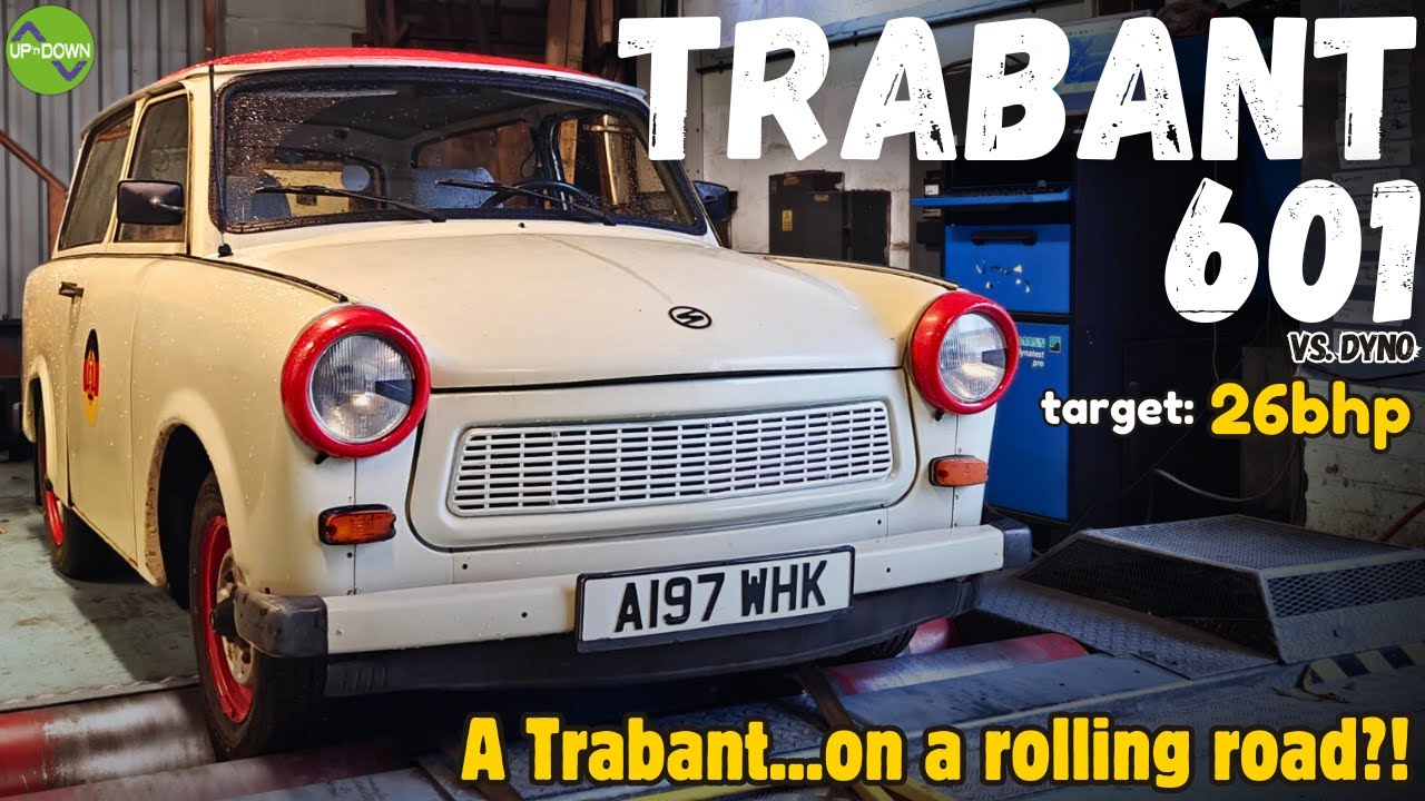 TRABANT vs. Dyno! More smoke, more poke? - YouTube