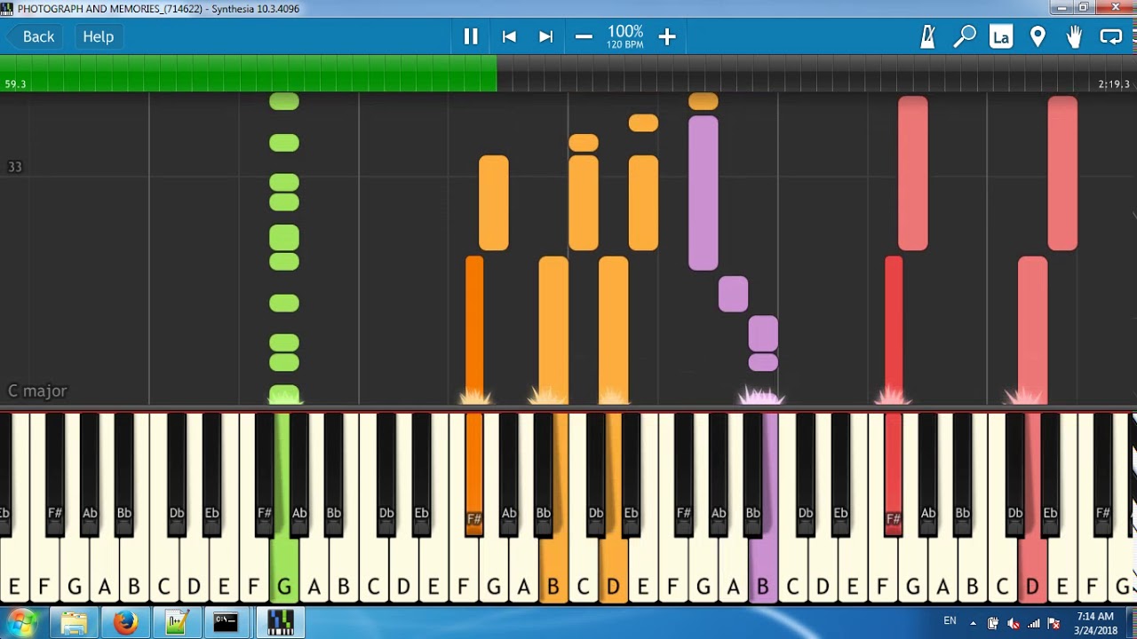 PHOTOGRAPH AND MEMORIES_(714622)[Synthesia piano tutorial] - YouTube