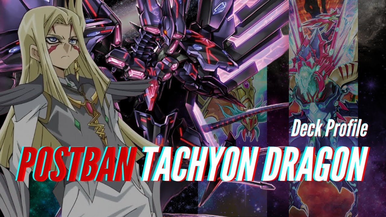 TACHYON DRAGON DECK // Yu-Gi-Oh! Duel Links - YouTube