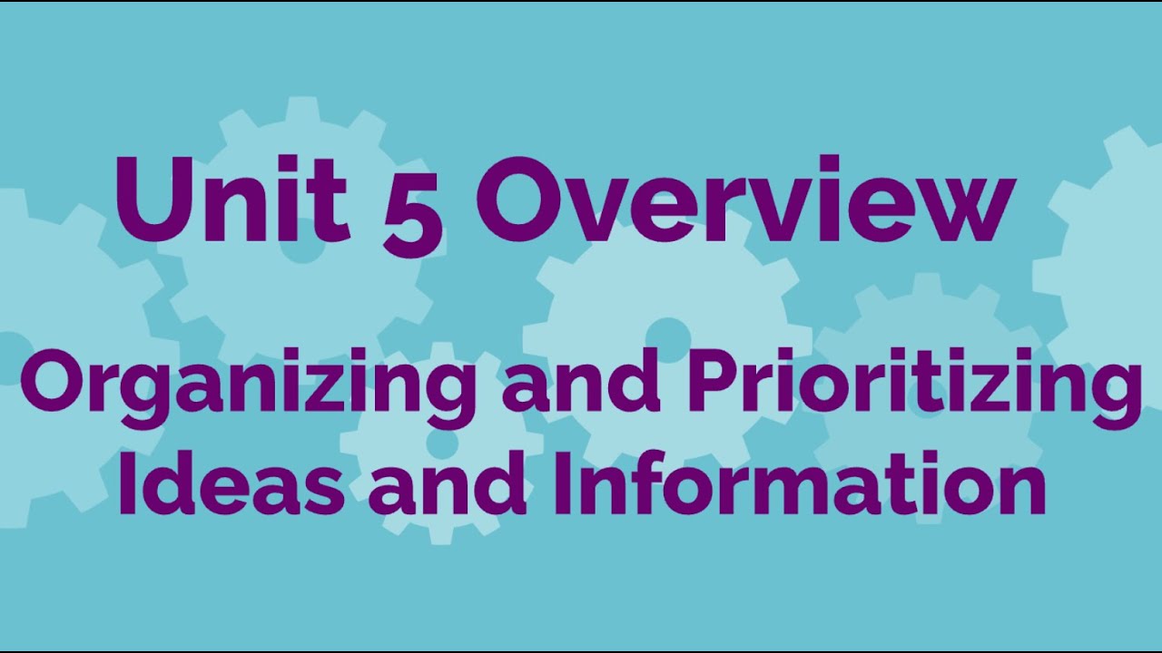 SMARTS Classic Executive Function Curriculum Unit 5 Overview - YouTube