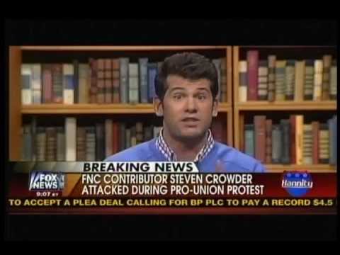 Steven Crowder Challenges Union THUG to MMA Ring Match! - YouTube