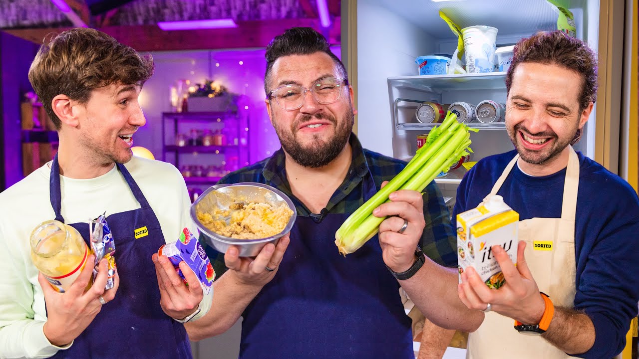 We cook what's in each other's Fridges! - YouTube