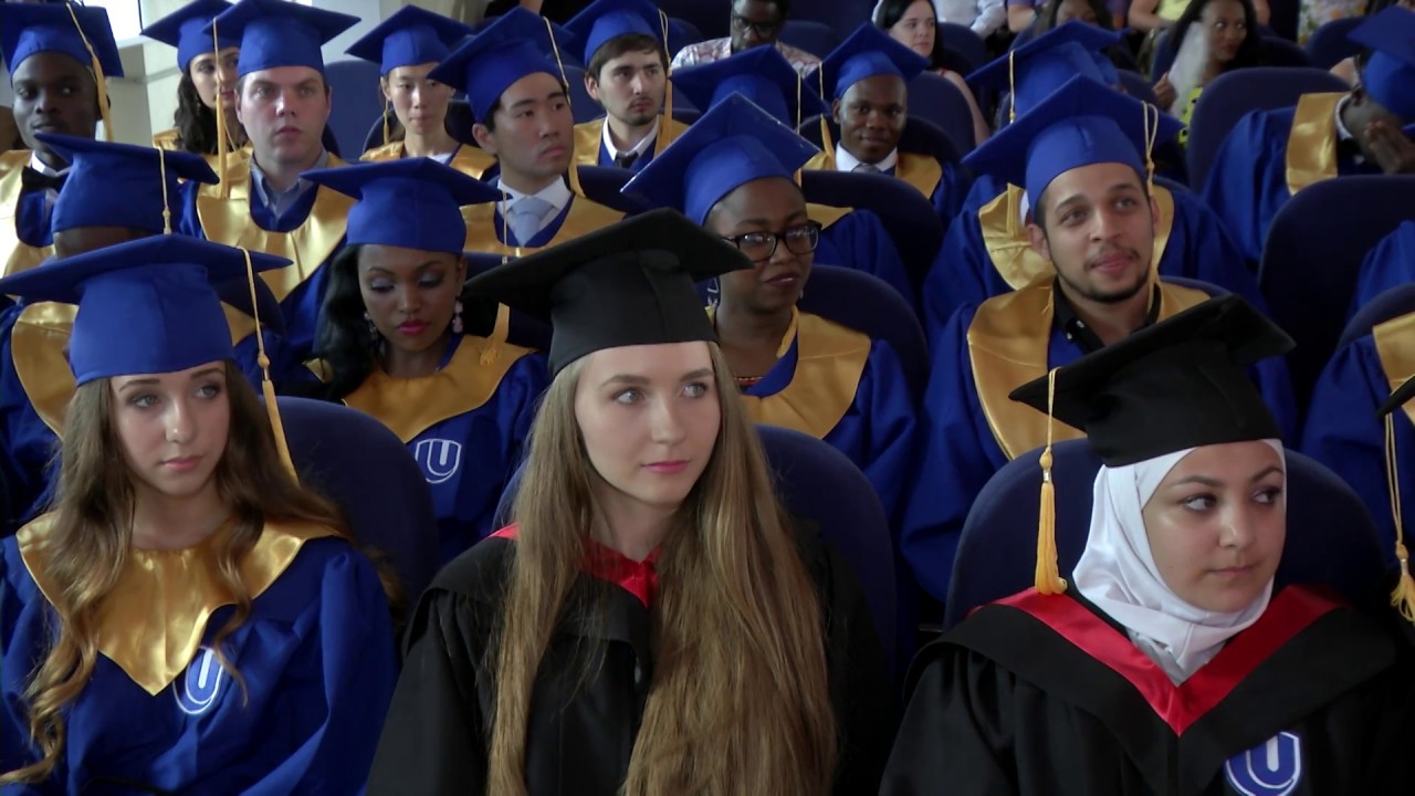 Study in Russia. Graduation ceremony of international students of ...