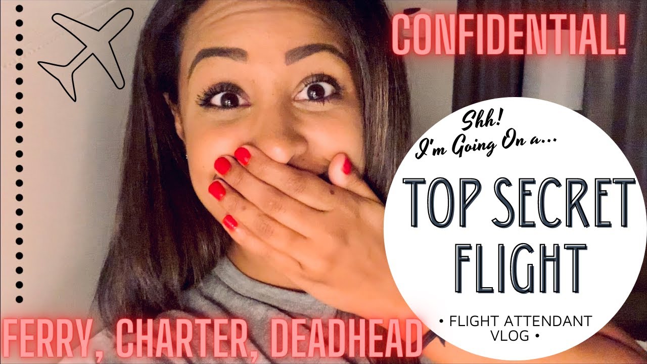 FLIGHT ATTENDANT VLOG | TOP SECRET Charter Flights | Shhhhh! - YouTube