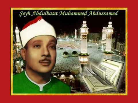 Cennet'en gelen ses-Şeyh Abdulbasit Abdussamed RAD 8-9
