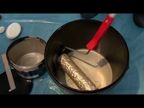 ALPİNA STAYLE İNCİ DOKU DESENLİ BOYA NASIL YAPILIR