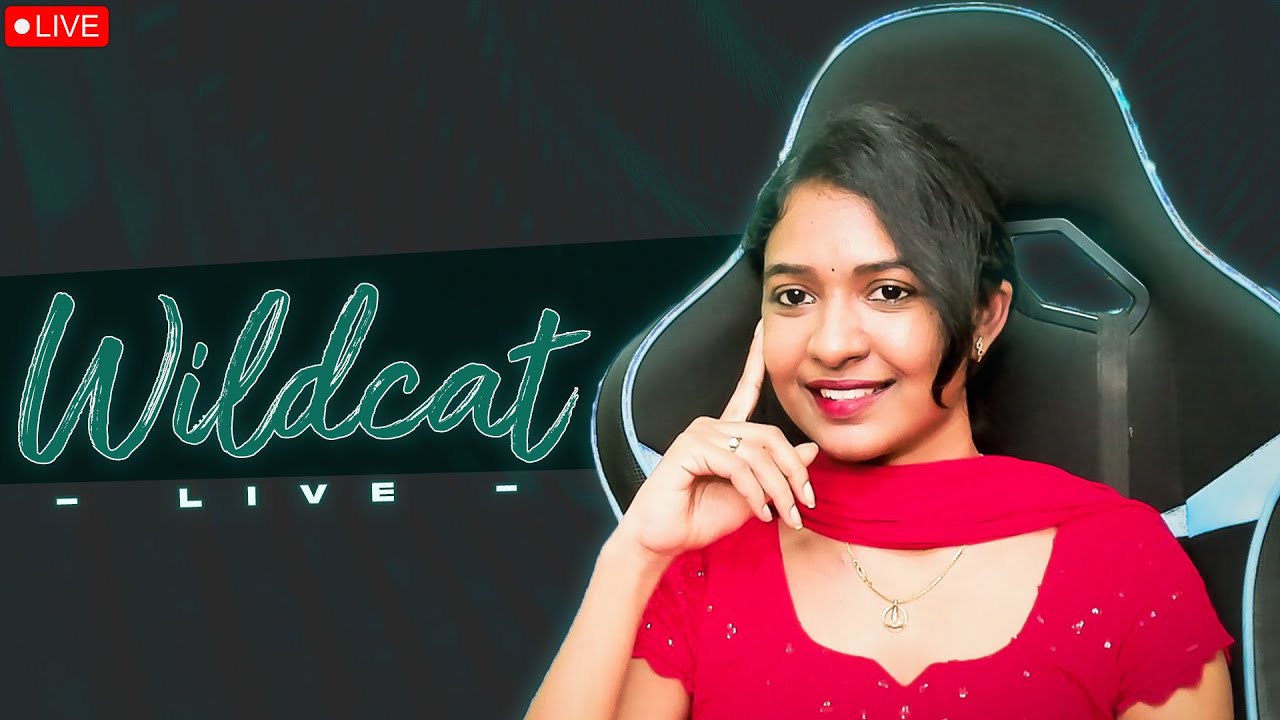 Bgmi live with wildcat... || wildcat gaming || girl gamer || telugu ...