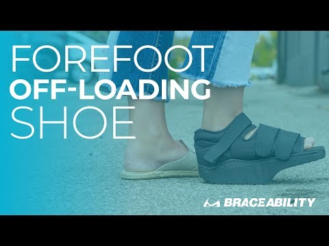 Forefoot Offloading Shoe | Diabetic Foot Ulcer Treatment