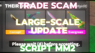 Updated Best Mm2 Trade Scam Script Pastebin Working Murder Mystery 2 ...