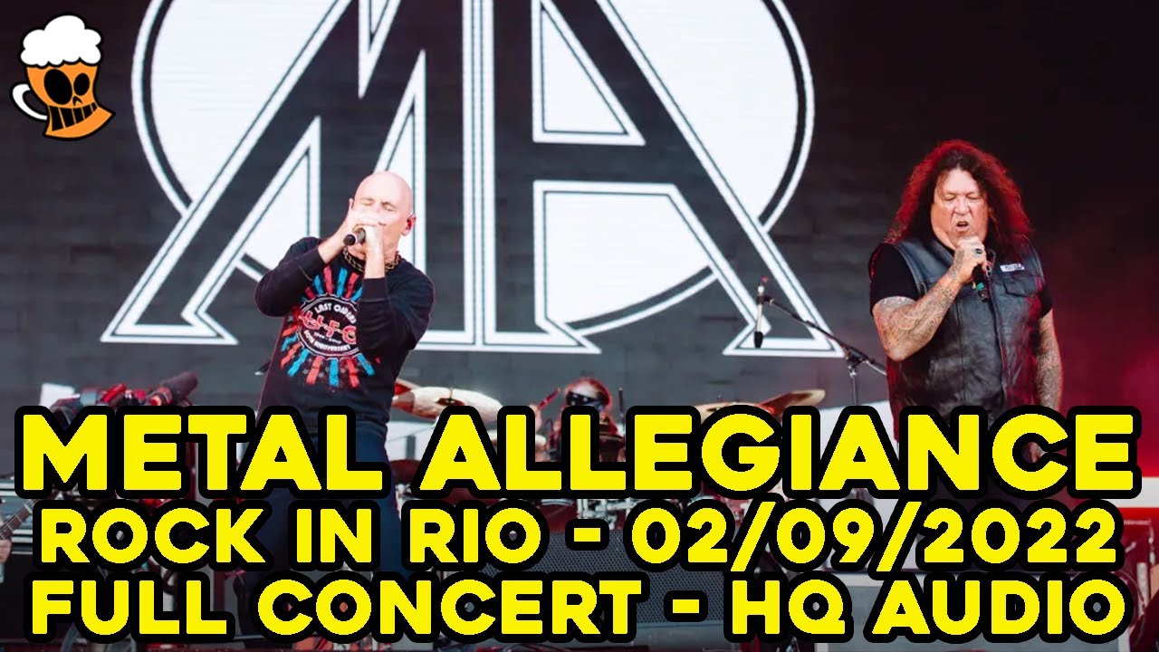 METAL ALLEGIANCE - ROCK IN RIO 2022 (HQ AUDIO) | TUPFS Shows & Bootlegs ...