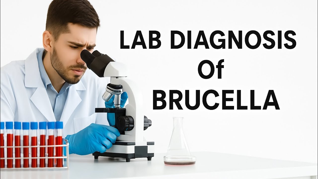 Lab diagnosis of BRUCELLA || microbiology || MBBS - YouTube
