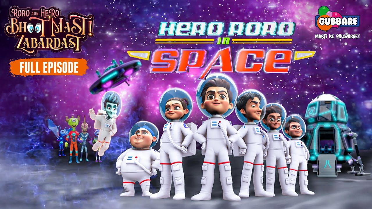 Hero Roro In Space | Roro Aur Hero Bhoot Mast Zabardast | Full Episode ...