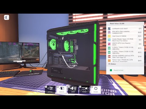i5 10600k + RTX 3060 | PC Building Simulator - YouTube