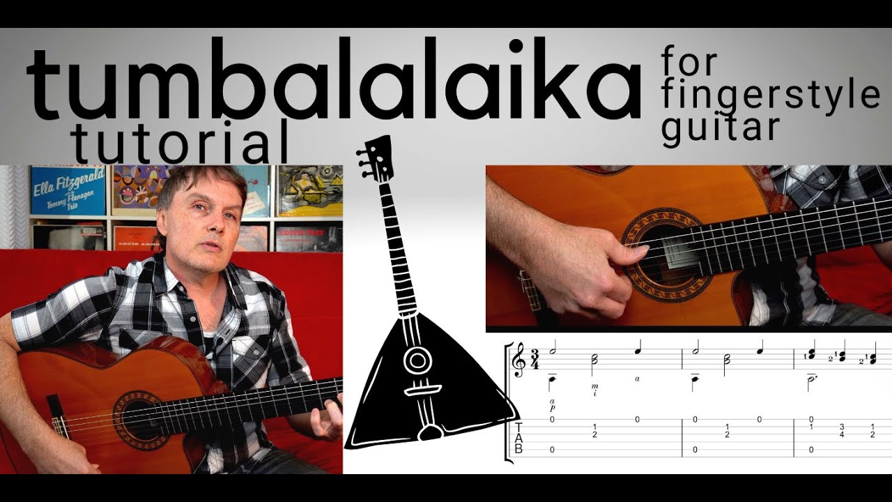 Tumbalalaika - Guitar Tutorial with TAB for Fingerstyle and Classical ...
