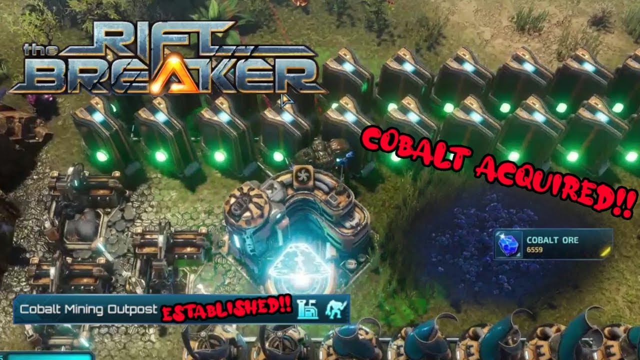 Cobalt Mining Outpost | The Riftbreaker | Ep 5 | #gaming # ...