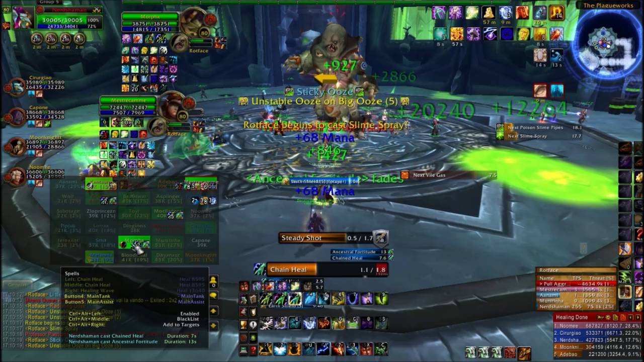 WoW 3.3.5 ICC 25HC Rotface - YouTube