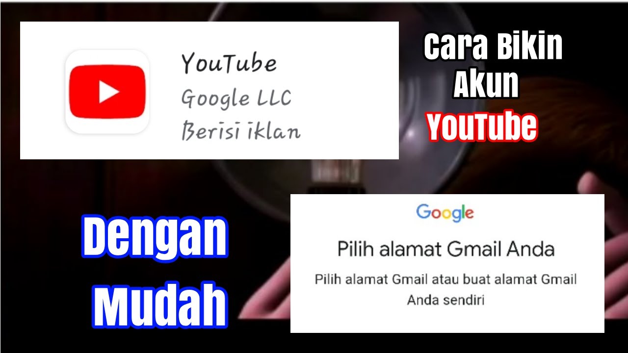Cara Bikin Akun YouTube Bagi Pemula Dengan Benar - YouTube