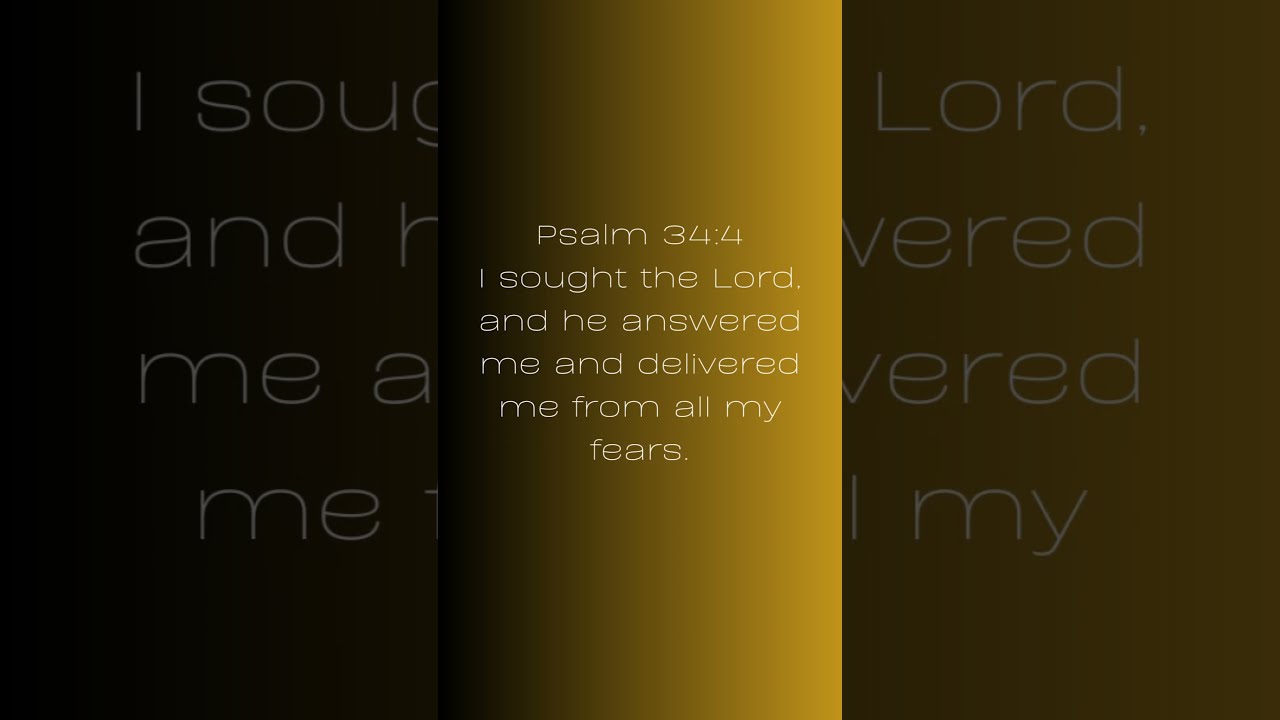 Psalm 34 Verse 4 facebook youtube tiktok instagram instagood Psalm 34 Verse 4 facebook youtube tiktok instagram instagood
