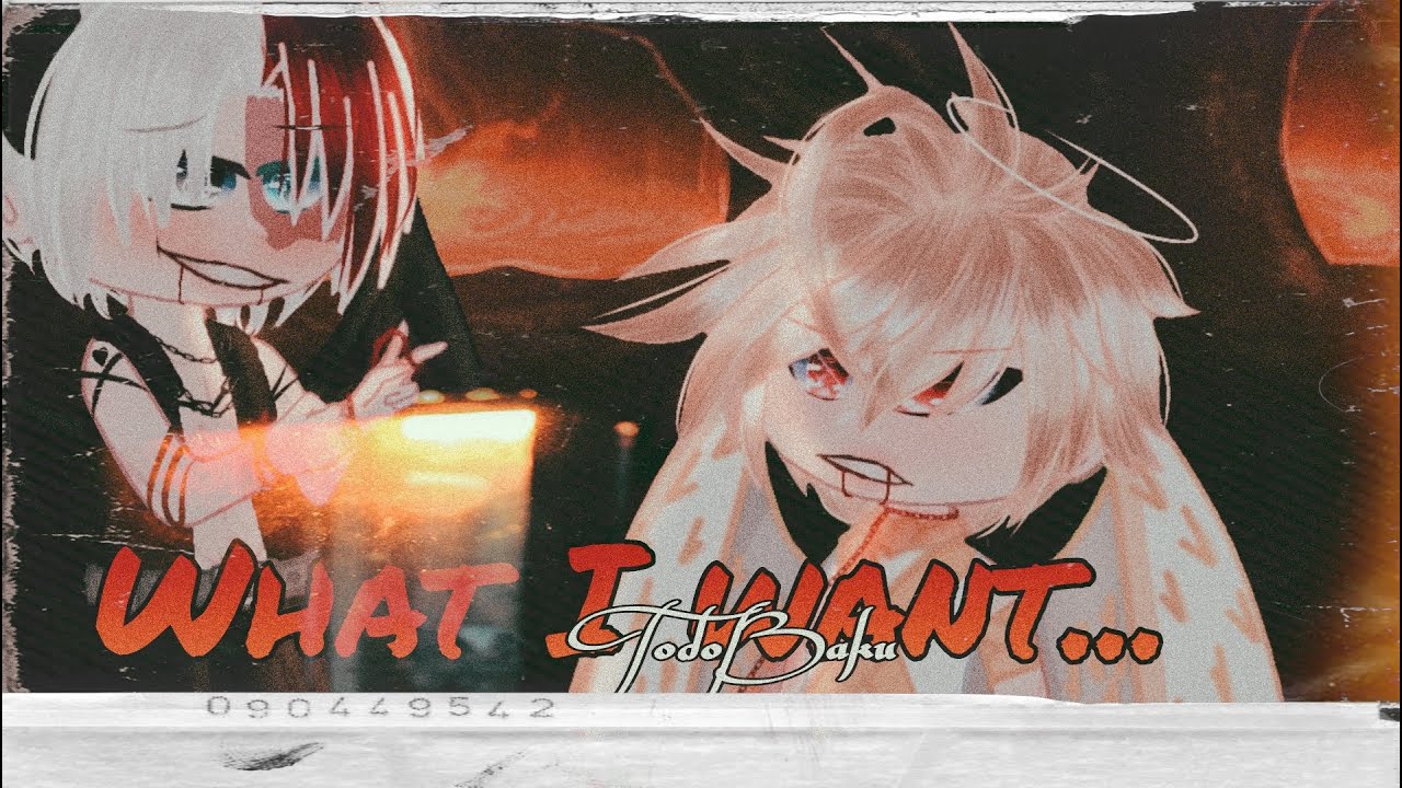 What I want... || skit || TodoBaku || Angel Bakugou x Psycho!Devil ...