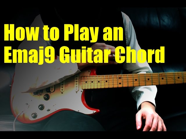 Emaj9 Guitar Chord A Helpful Illustrated Guide Em7 Basic Guitar Chord