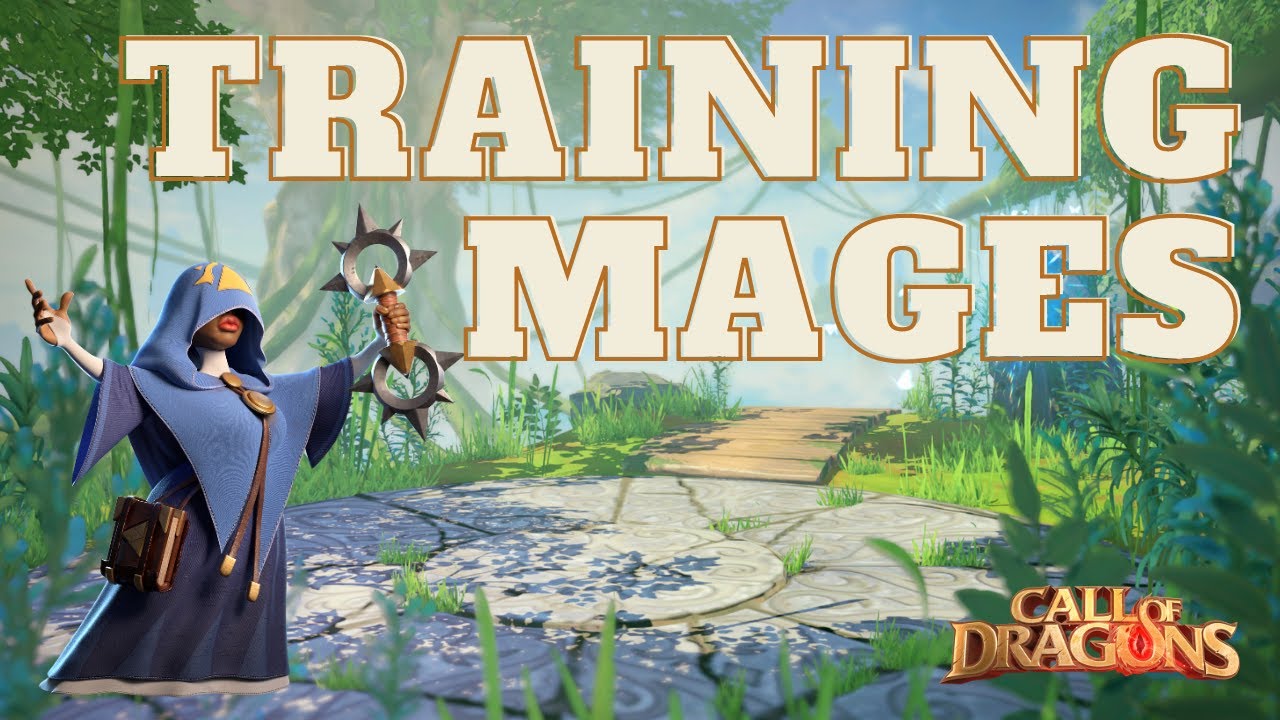 Training to 900k T4 Mages for Season T1 in Call of Dragons! - YouTube
