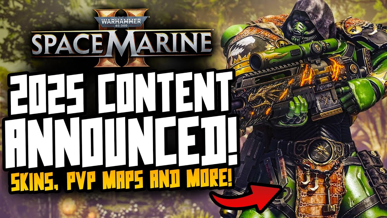 Space Marine 2 - NEW CONTENT PREVIEW! Skins, Maps & More! - YouTube