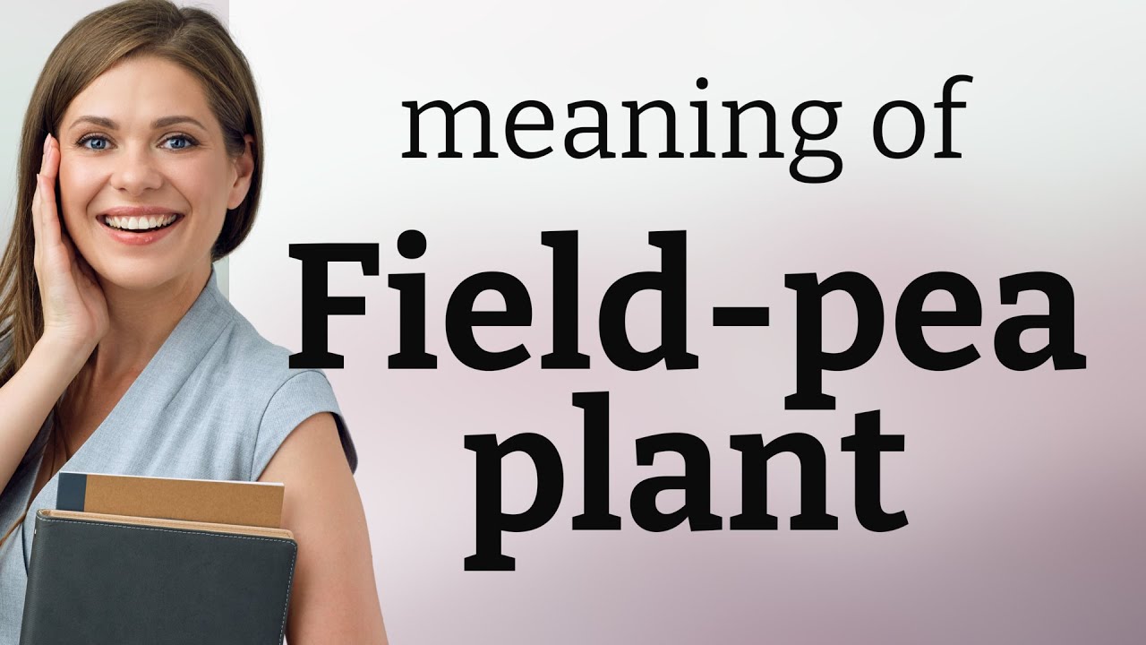 Field-pea plant — FIELD-PEA PLANT definition - YouTube