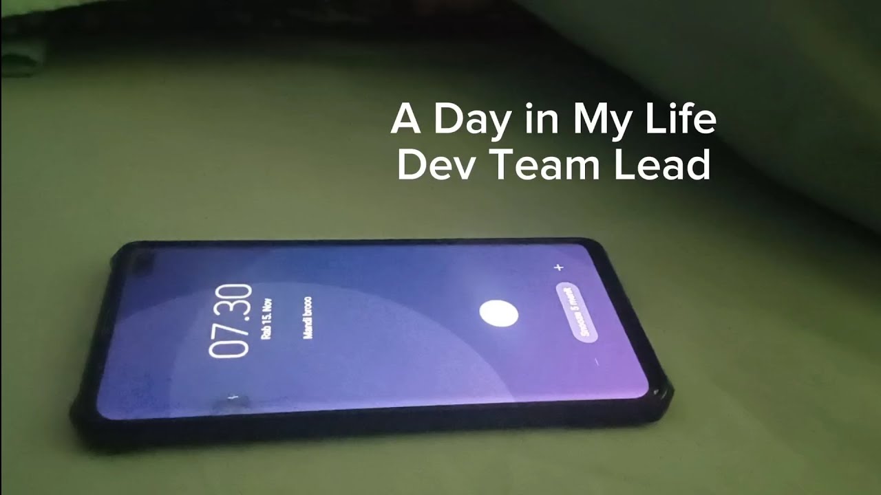 A Day in My Life - Dev Team Lead - YouTube