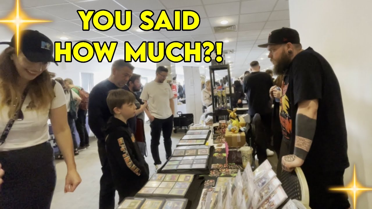 Vendor POV Yorkshire Card Show Doing Big Pokemon Trades #pokemoncards ...
