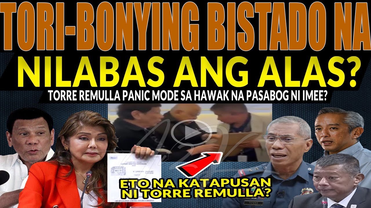 Naku KaLaboso na! IniLabas na ALAS ng mga DU30? Malaki Pasab0g ni Imee NagpaPanic kay Tore ...