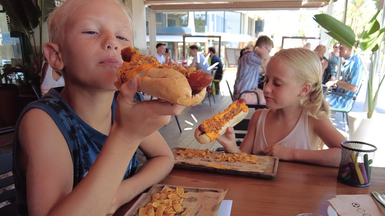 The Tourist-Train in Sitges Leads Us To The Worlds Greatest Hot Dogs 🌭 ...