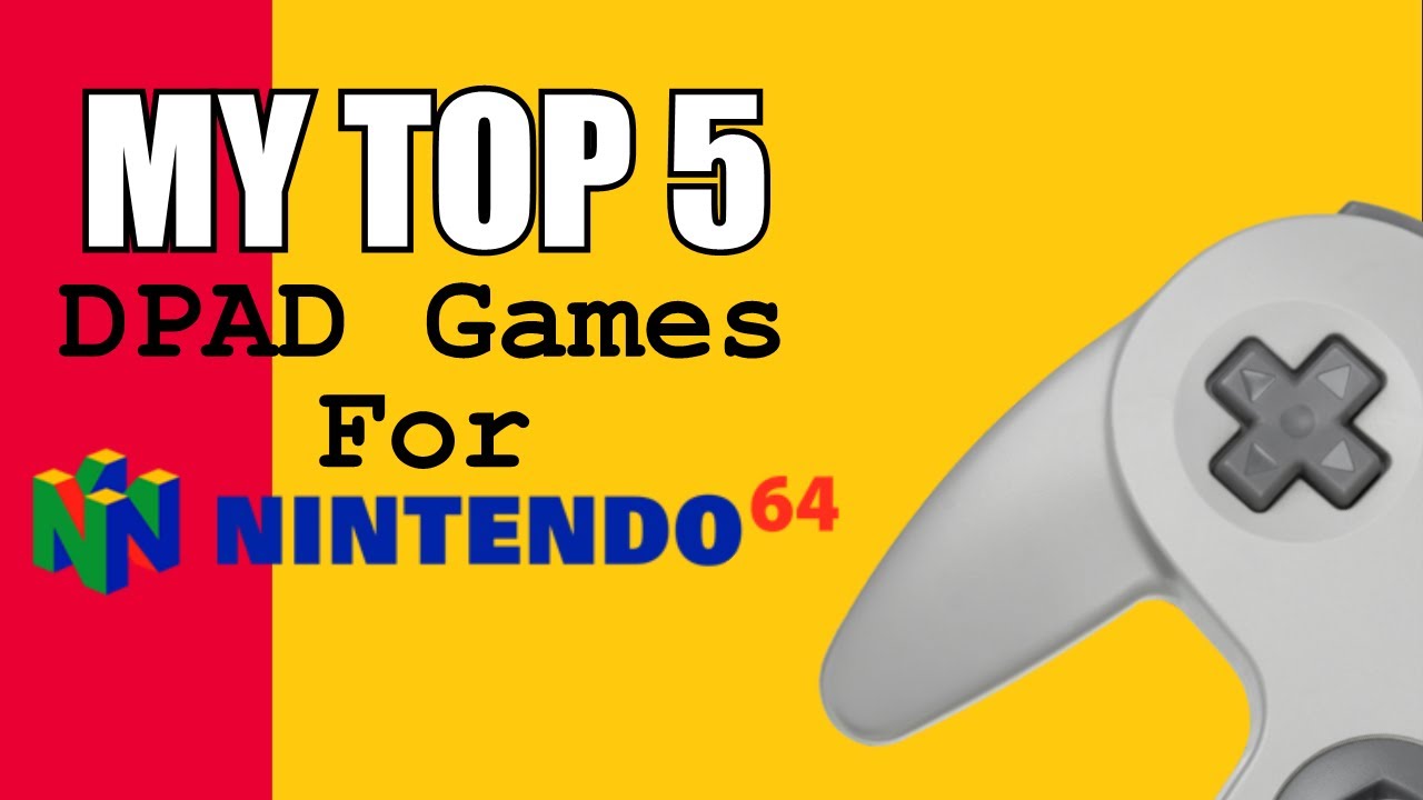 My Top 5 DPAD Games For Nintendo 64 - YouTube
