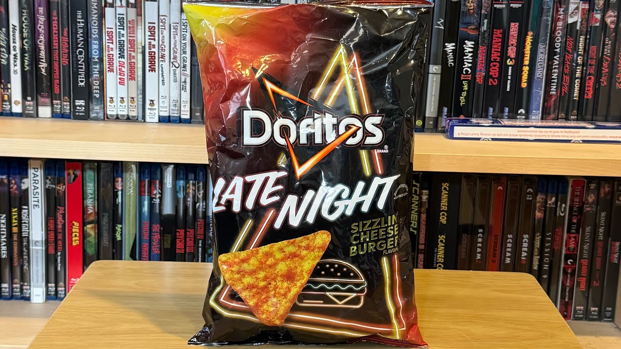 Tasting the Limited Edition Sizzling Cheeseburger Doritos - YouTube