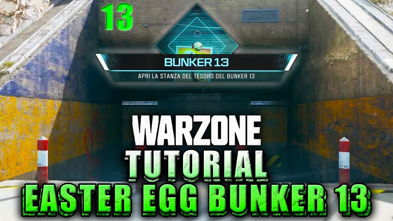 COME APRIRE IL NUOVO BUNKER 13 DI URZIKSTAN IN WARZONE! Easter Egg Bunker 13 Warzone - YouTube