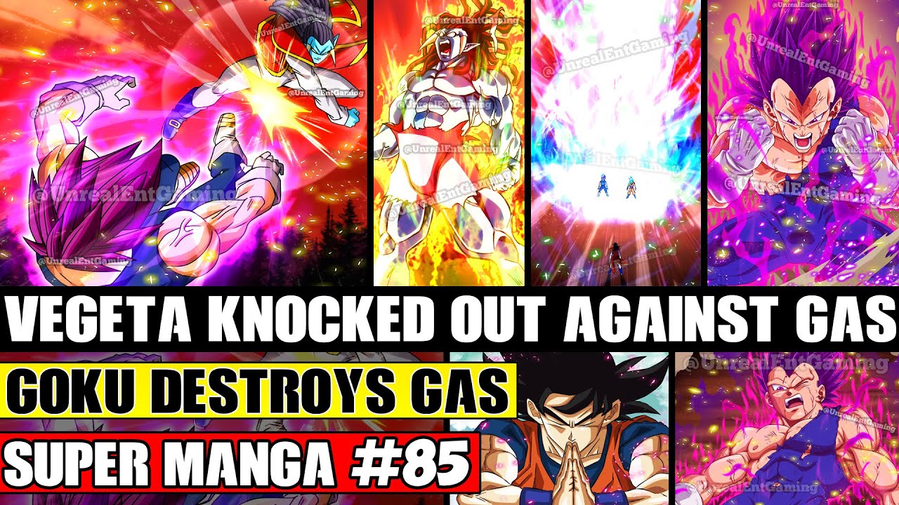 VEGETA GETS KNOCKED OUT! Goku Destroys Gas Winning Dragon Ball Super ...