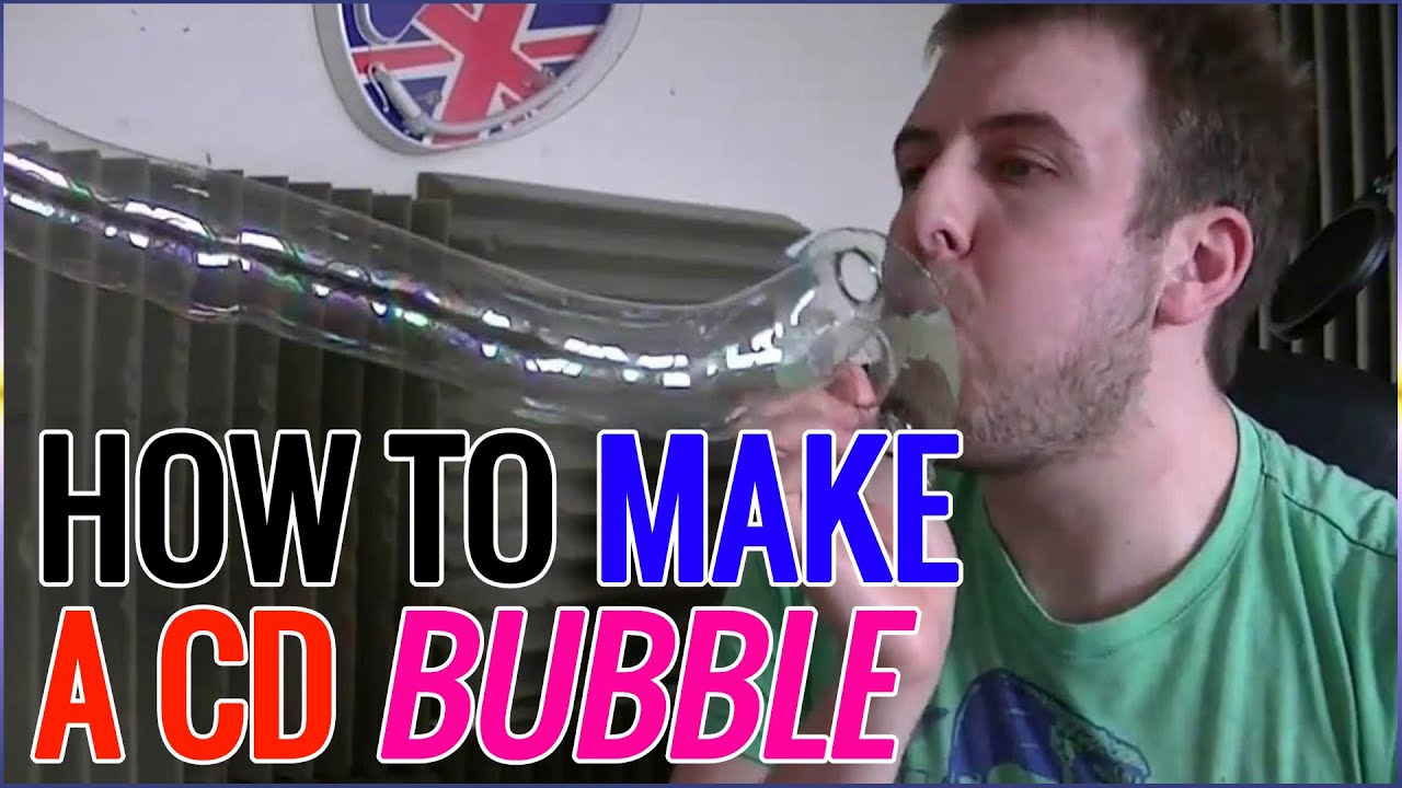 How to Make a CD Bubble - YouTube