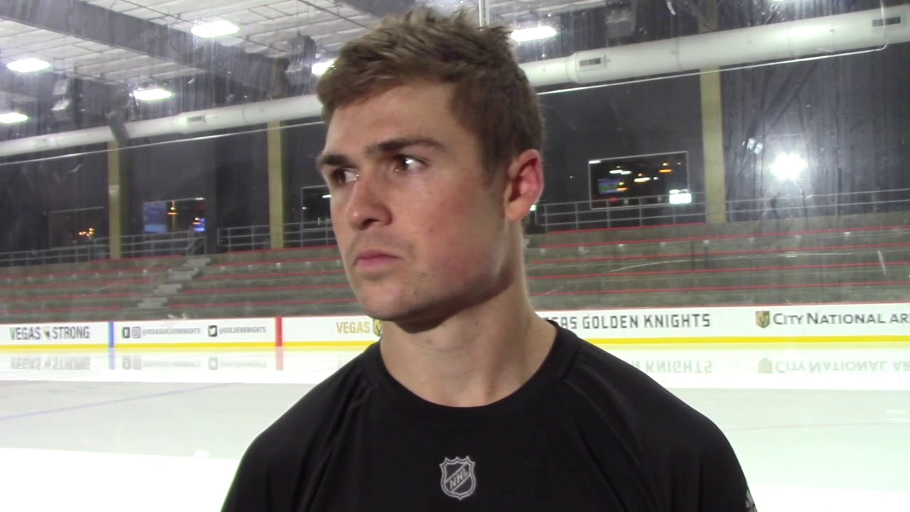 Golden Knights Ryan Carpenter Media Scrum 9/5 - YouTube