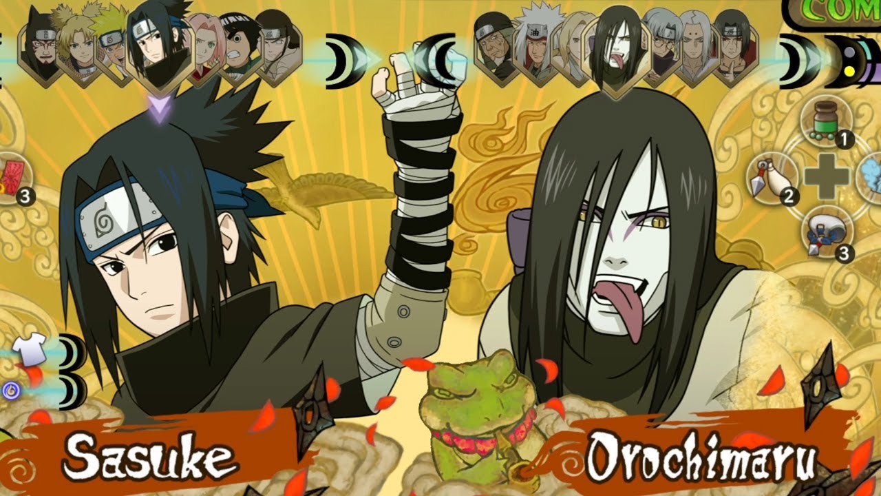Sasuke Vs Orochimaru Naruto Ultimate Ninja Storm 1 Fight 2023 Anime