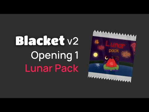 Opening 1 Lunar Pack | Blacket v2 - YouTube