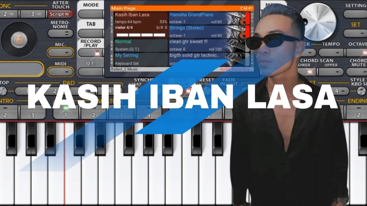 Kasih Iban Lasa / Instrument SET by A.J.A ORG OFFICIAL - YouTube