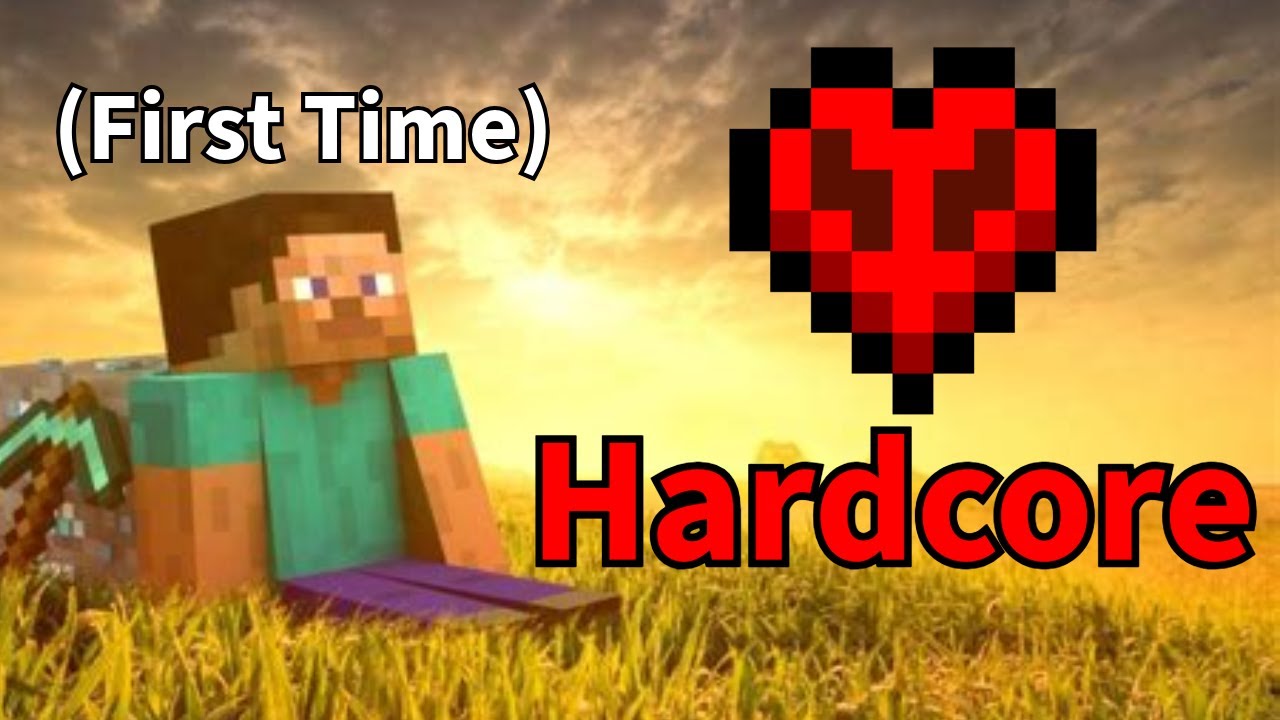 Trying Minecraft Hardcore For The First Time - YouTube