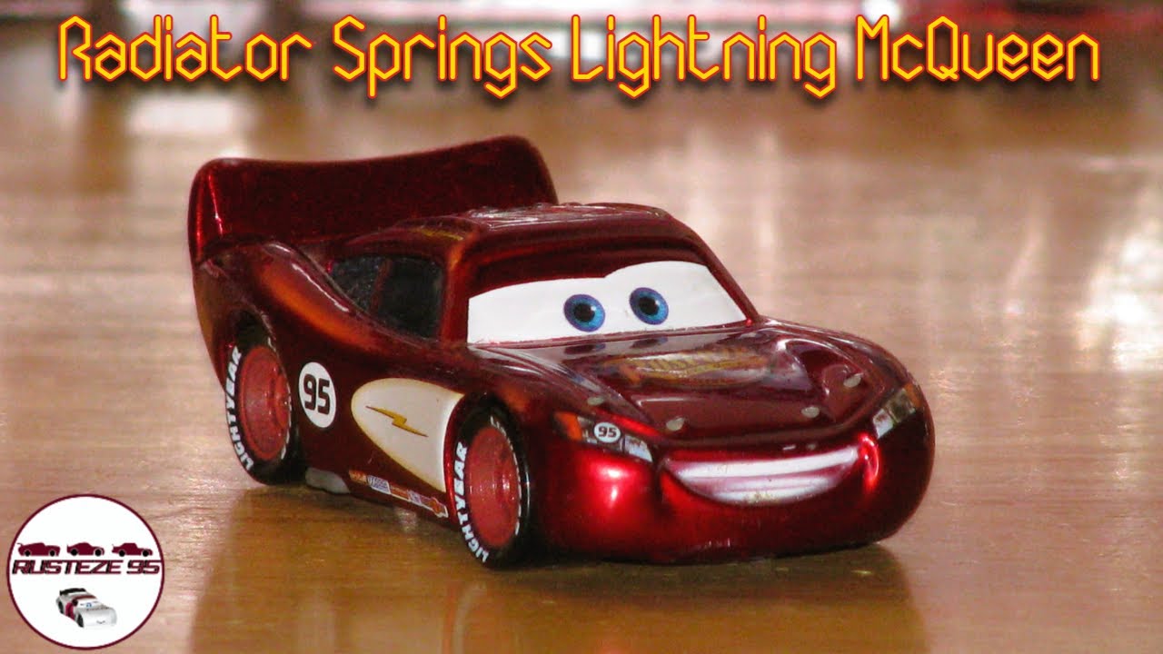 Pixar Cars Radiator Springs Lightning McQueen - Review (Radiator ...