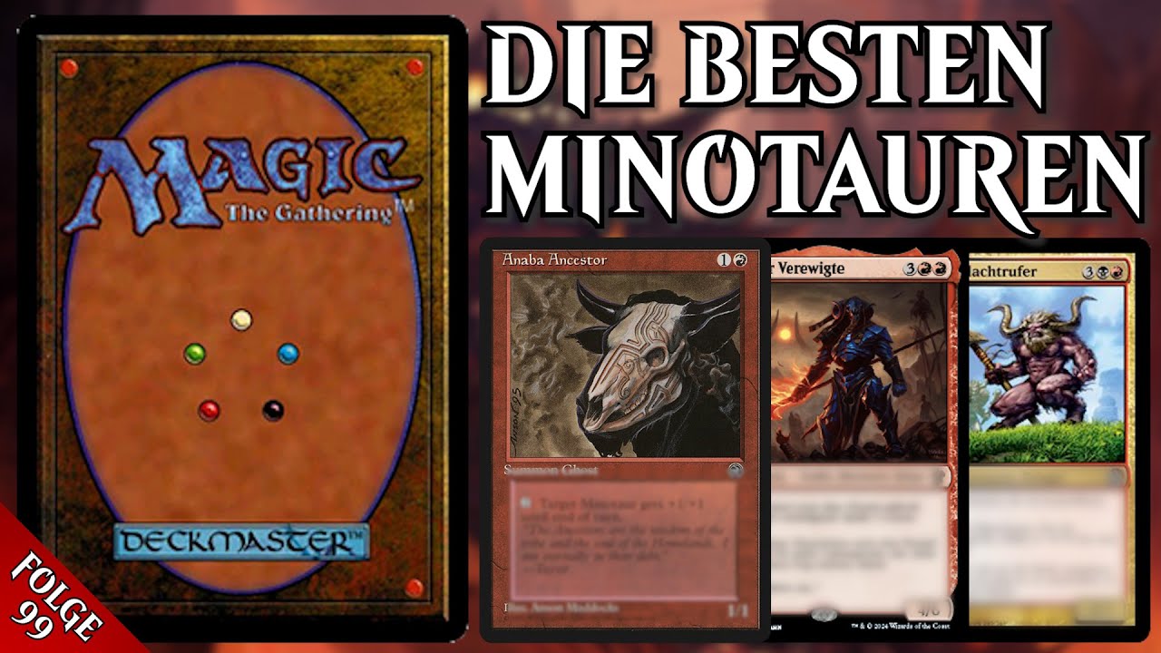 MTG Die besten Minotauren | Magic the Gathering deutsch | best minotaur ...