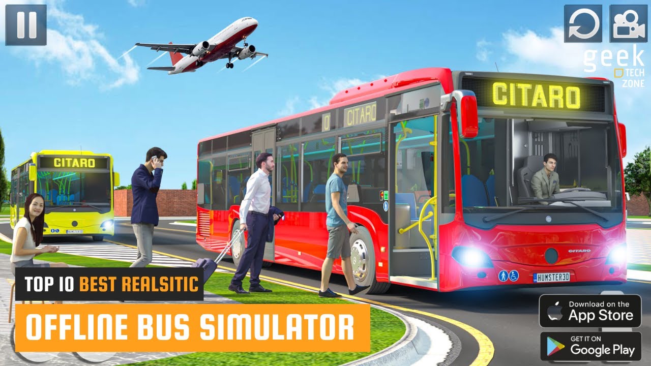 TOP 10 Realistic Bus Simulator Games For Android iOS 2023 - Offline ...