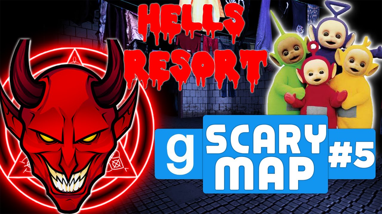 Gmod Scary Map!!! - Big Monster - Hell's Resort - YouTube