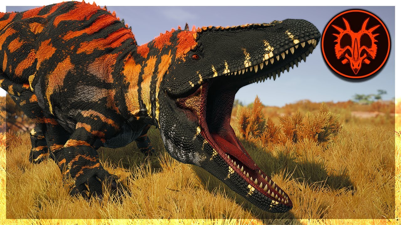 ABSENTIA ACROCANTHOSAURUS Showcase! | Path of Titans Mod - YouTube