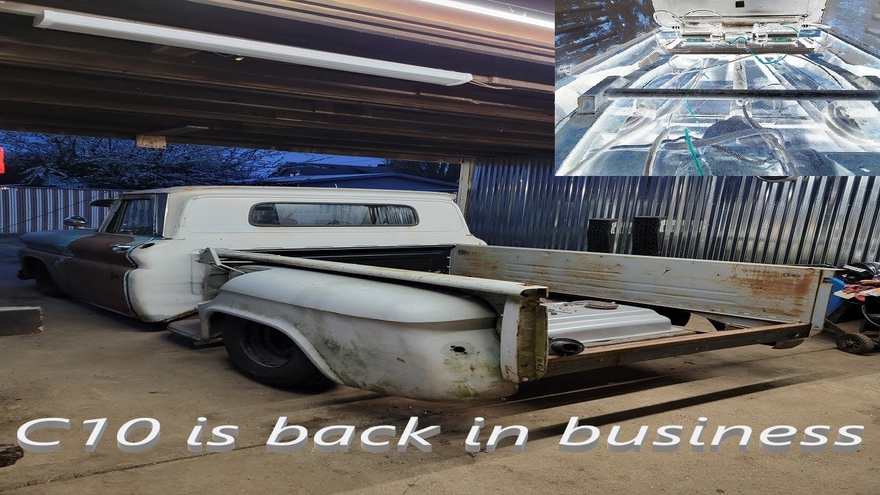 '64 c10 gets Fastest Air Ride Install ever!!? Airslamit kit rules ...